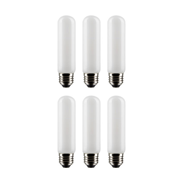 Satco T10 LED, Dimmable Light Bulb, E26/Medium (Standard) Base | Wayfair